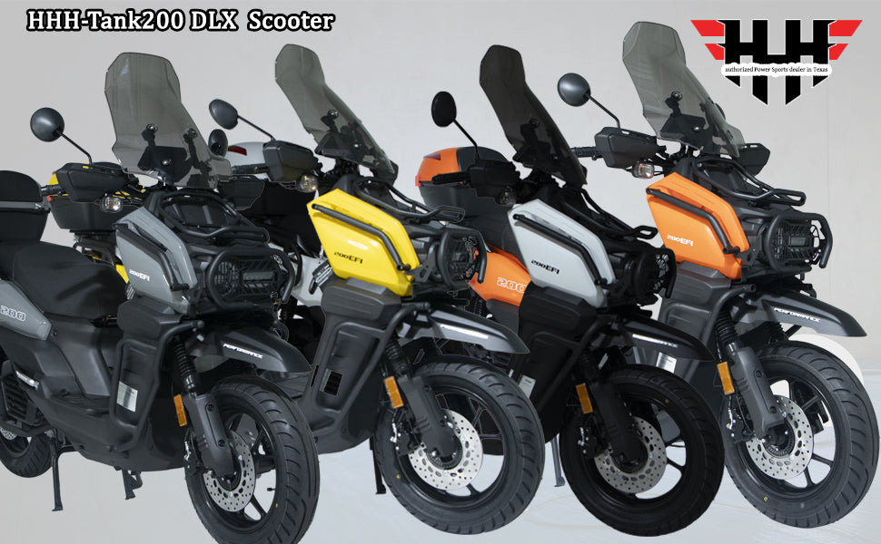 HHH Tank 200 DLX EFI Scooter – HHH Power Sports