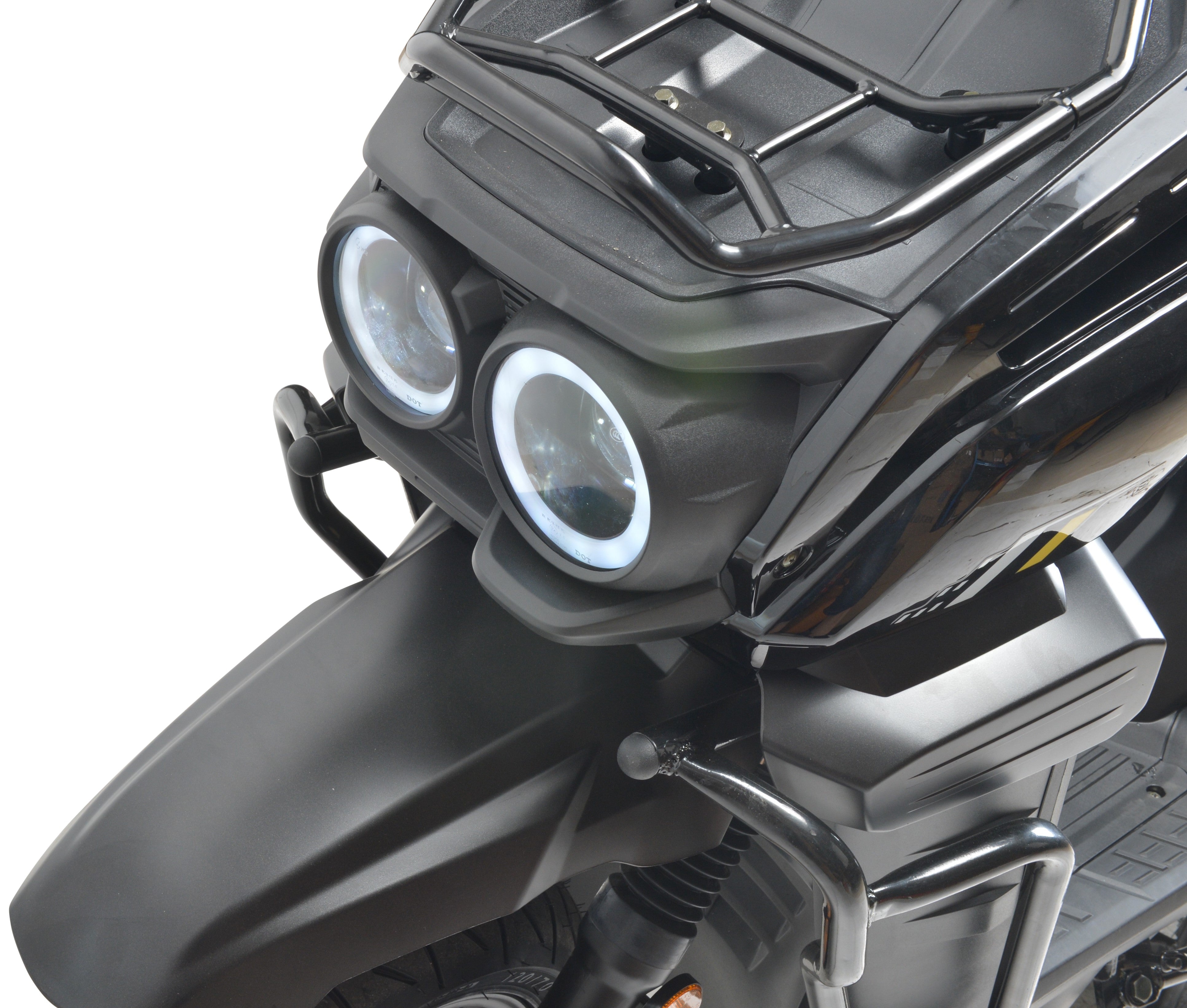 HHH Tank-150 Gas Moped Scooter 150cc Motorcycle Automatic Adult Bike w ...