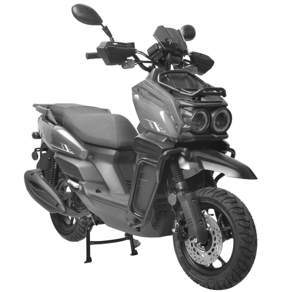 HHH Tank-150 Gas Moped Scooter 150cc Motorcycle Automatic Adult Bike w ...